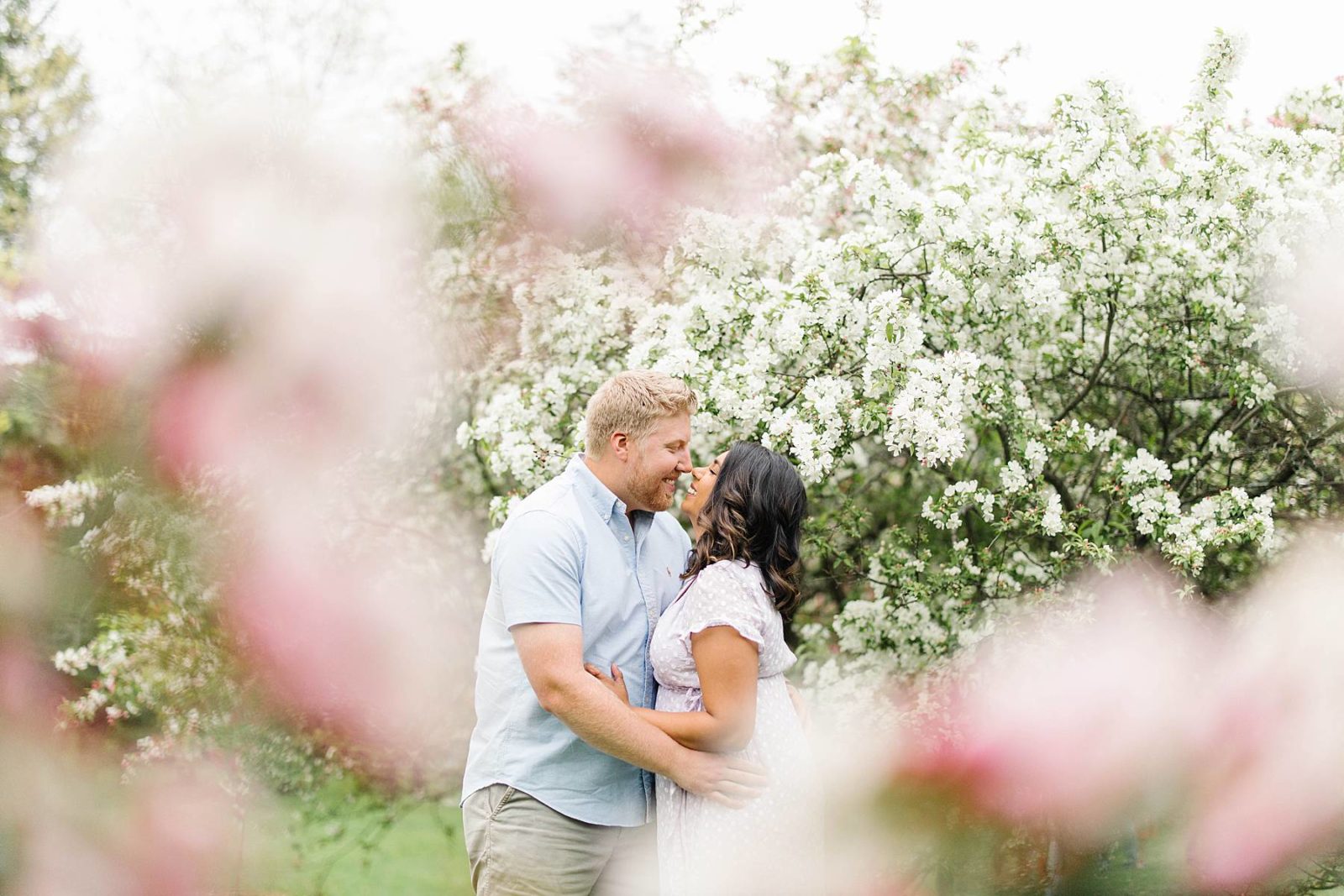Lyndale Park Rose Garden | Spring Engagement - shanelongphotography.com