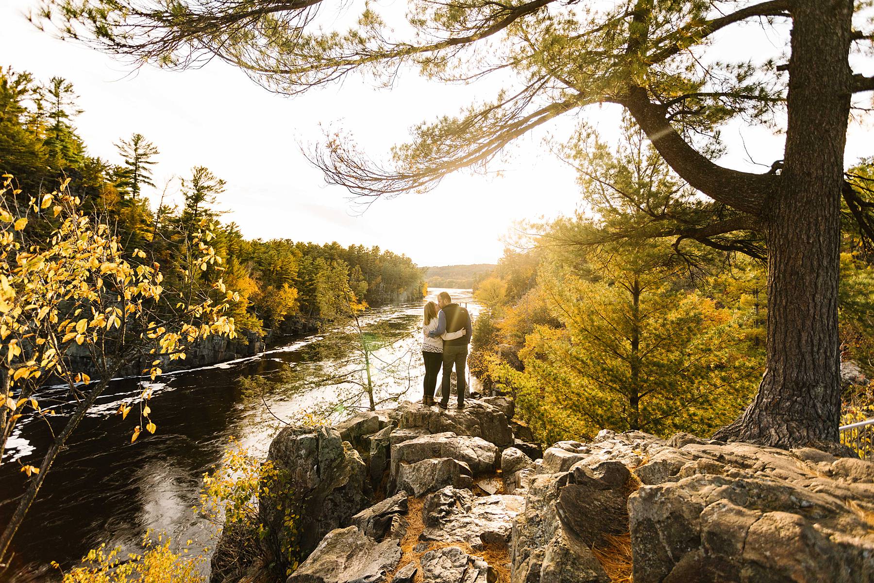 Interstate State Park | Fall Engagement - shanelongphotography.com