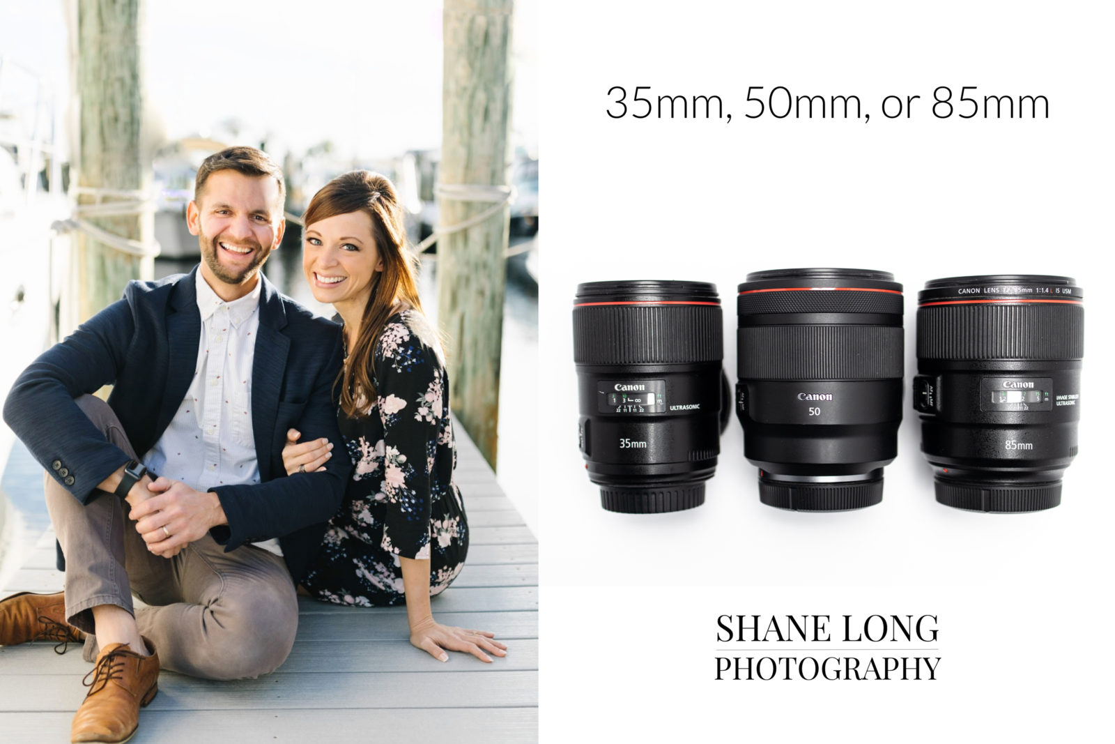 35mm, 50mm, 85mm Comparison | Lens Review - shanelongphotography.com