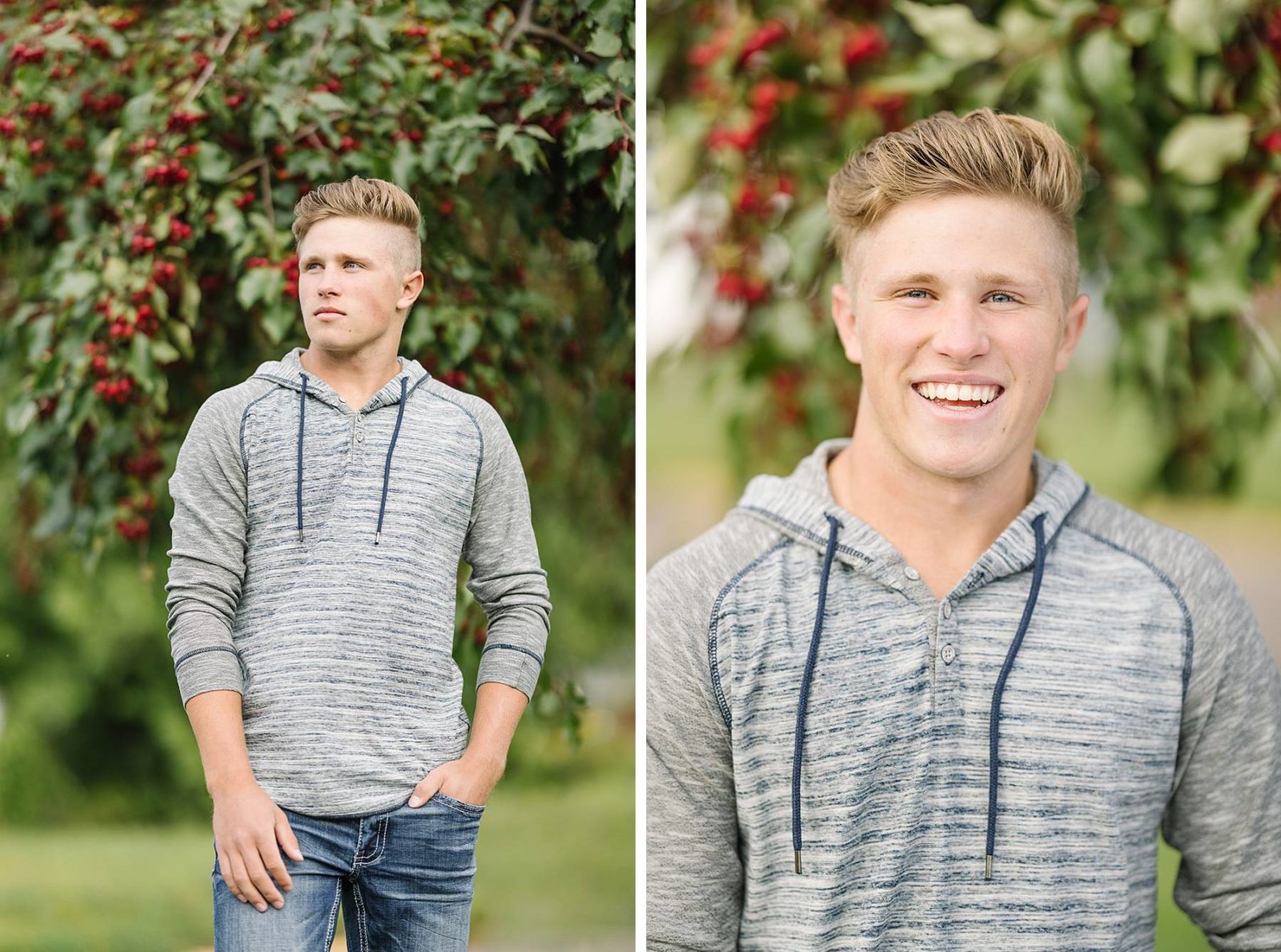 Forest Lake | Fall Senior Portrait Session - shanelongphotography.com