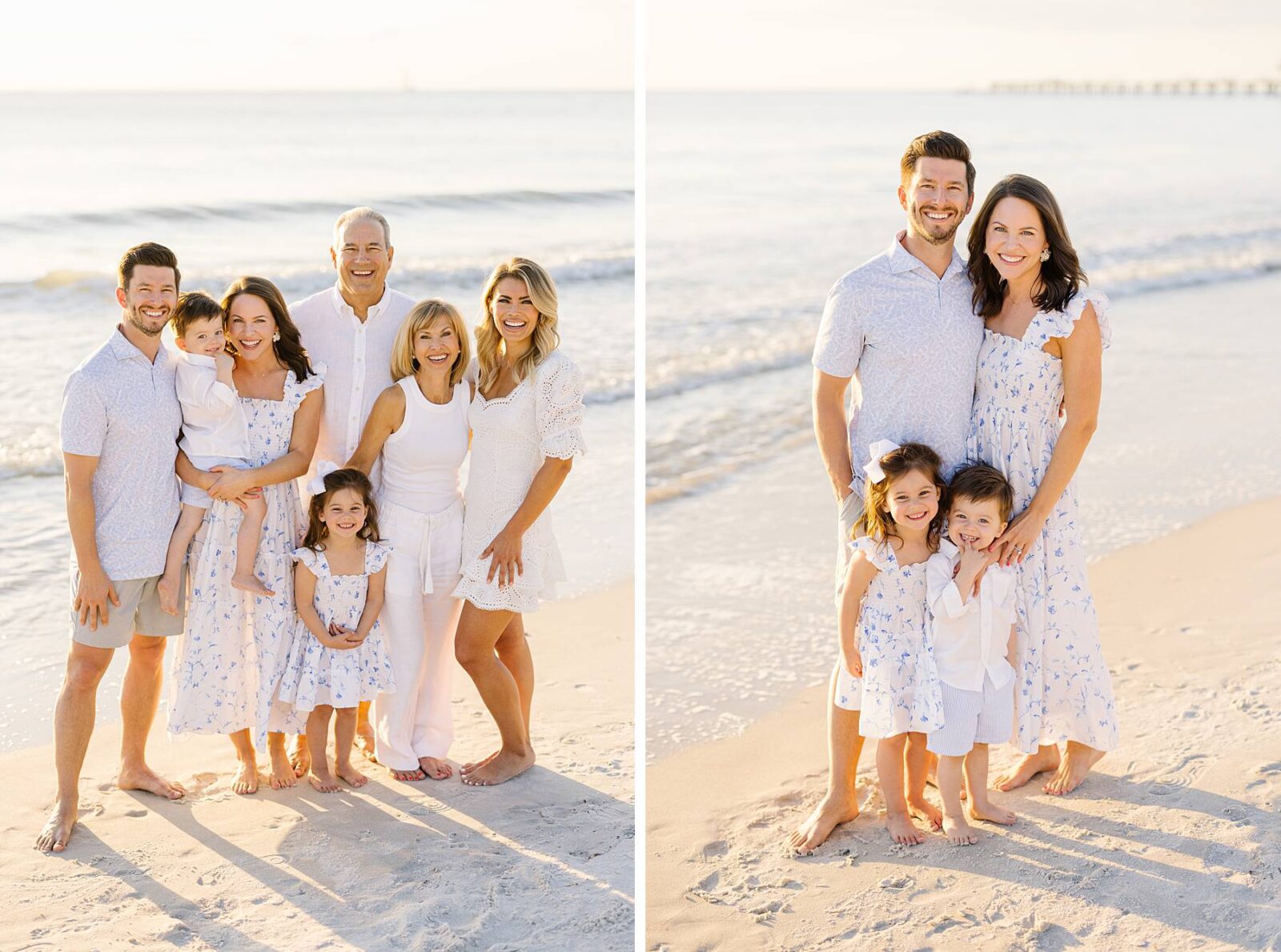Naples Beach | Sunset Family Portrait Session - shanelongphotography.com