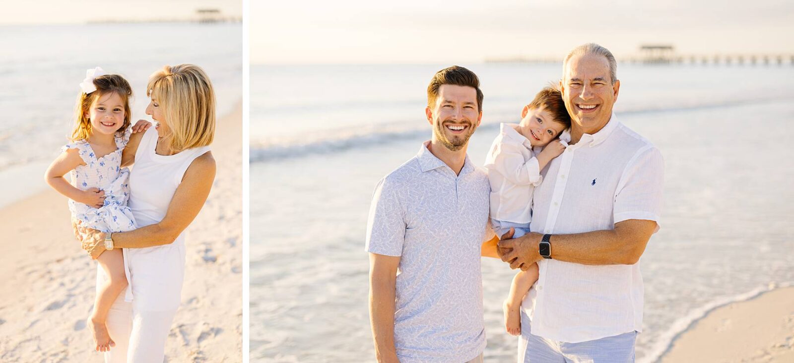 Naples Beach | Sunset Family Portrait Session - shanelongphotography.com