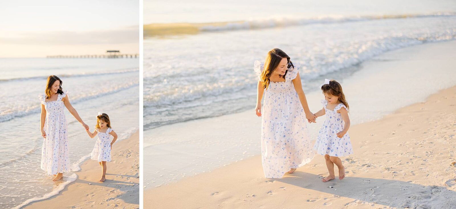 Naples Beach | Sunset Family Portrait Session - shanelongphotography.com