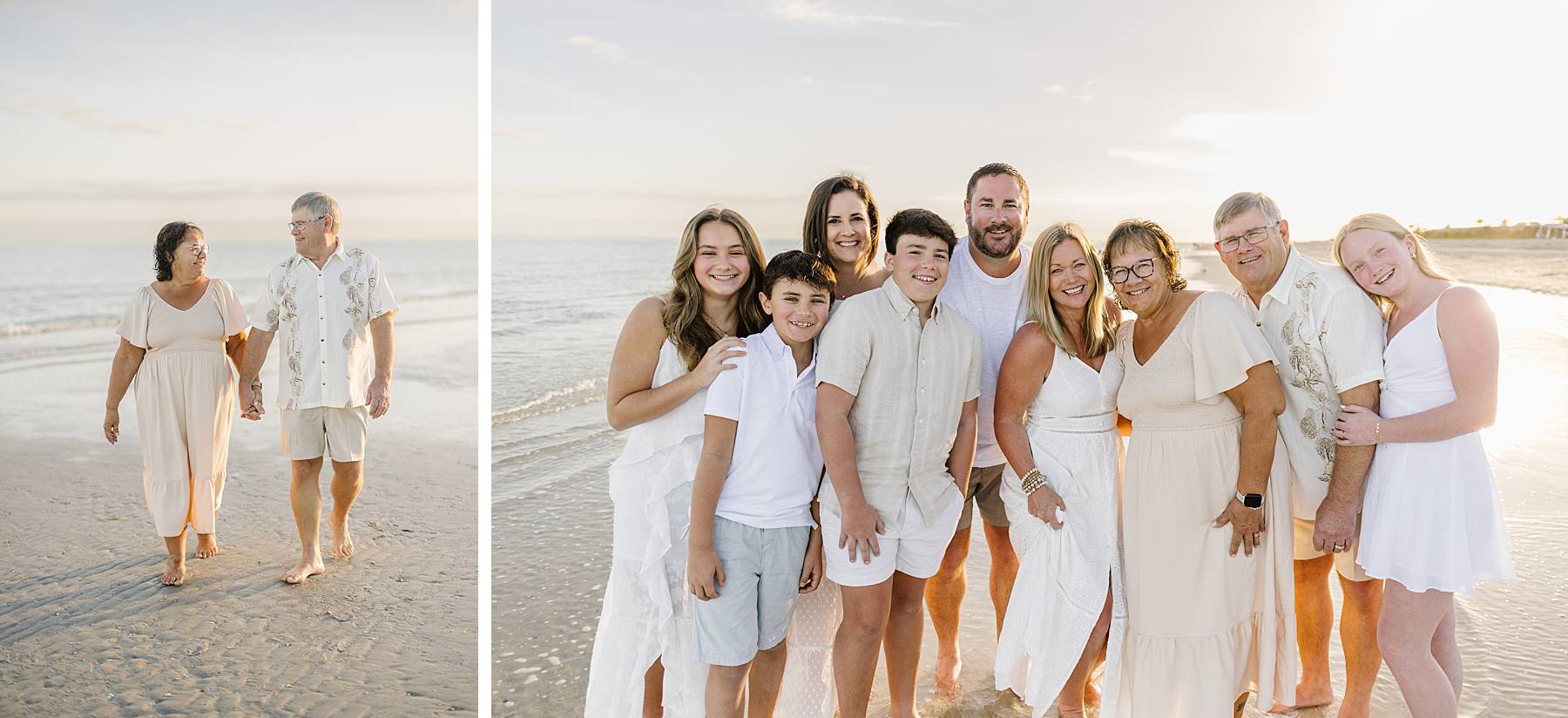 Lighthouse Beach | Sunset Family Portrait Session ...