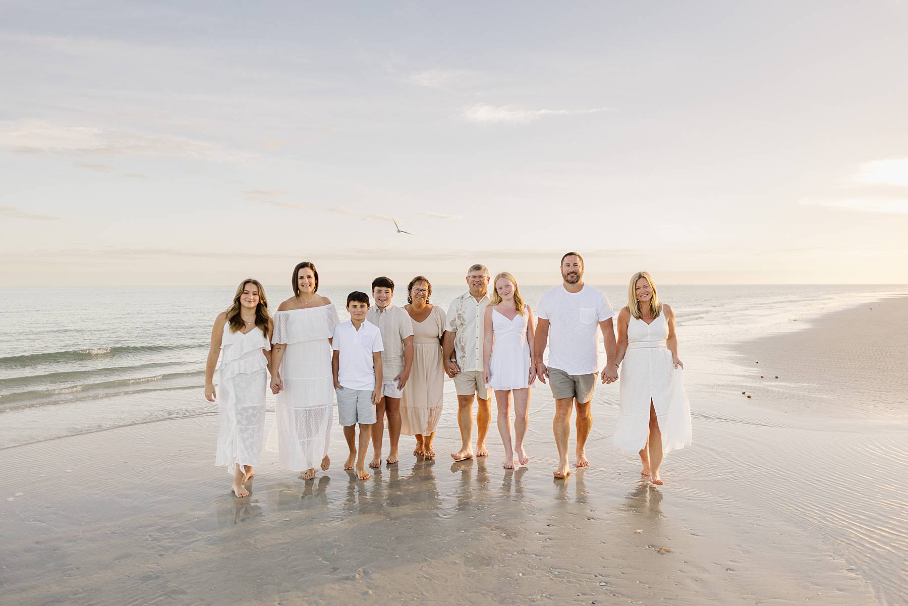 Lighthouse Beach | Sunset Family Portrait Session ...