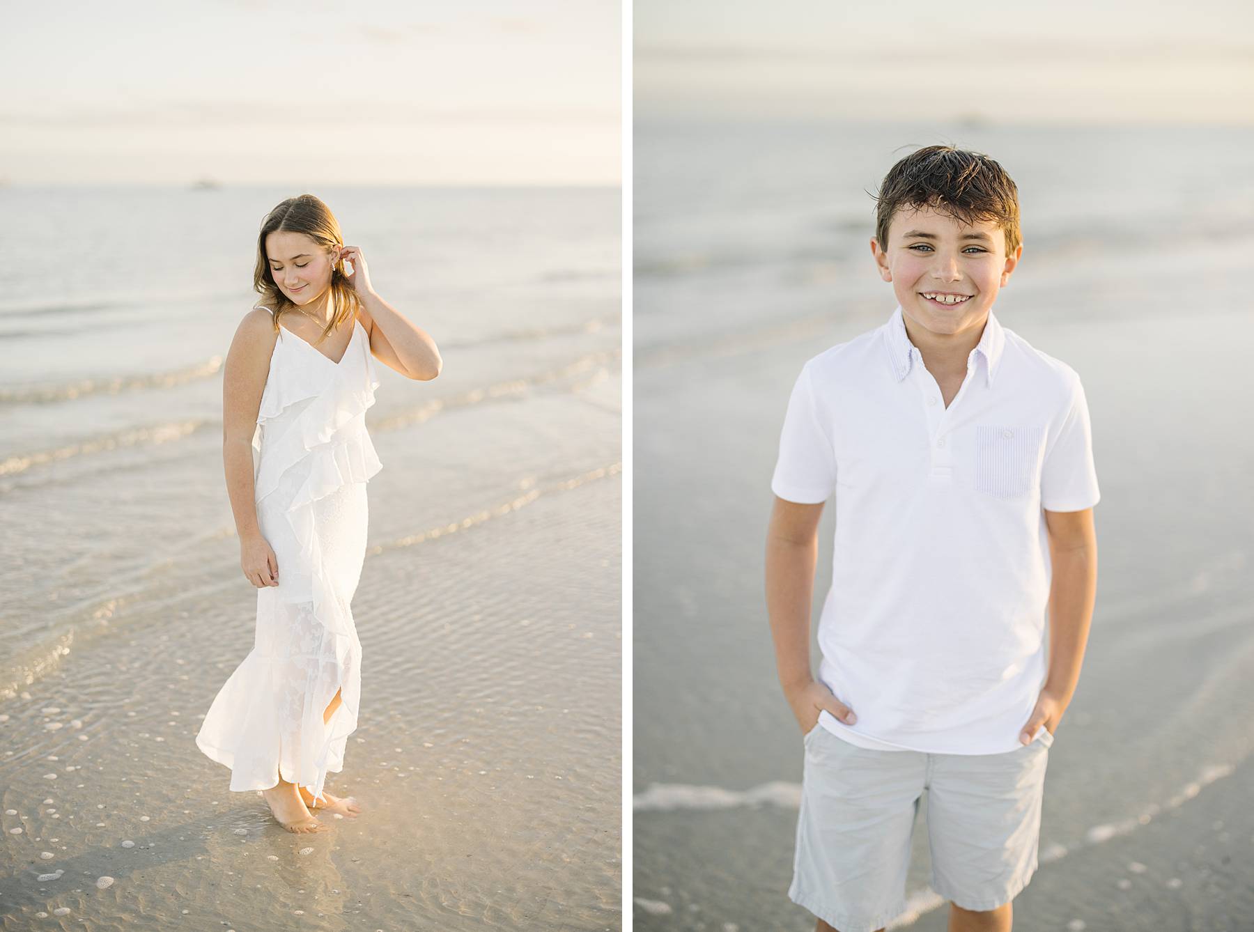 Lighthouse Beach | Sunset Family Portrait Session ...