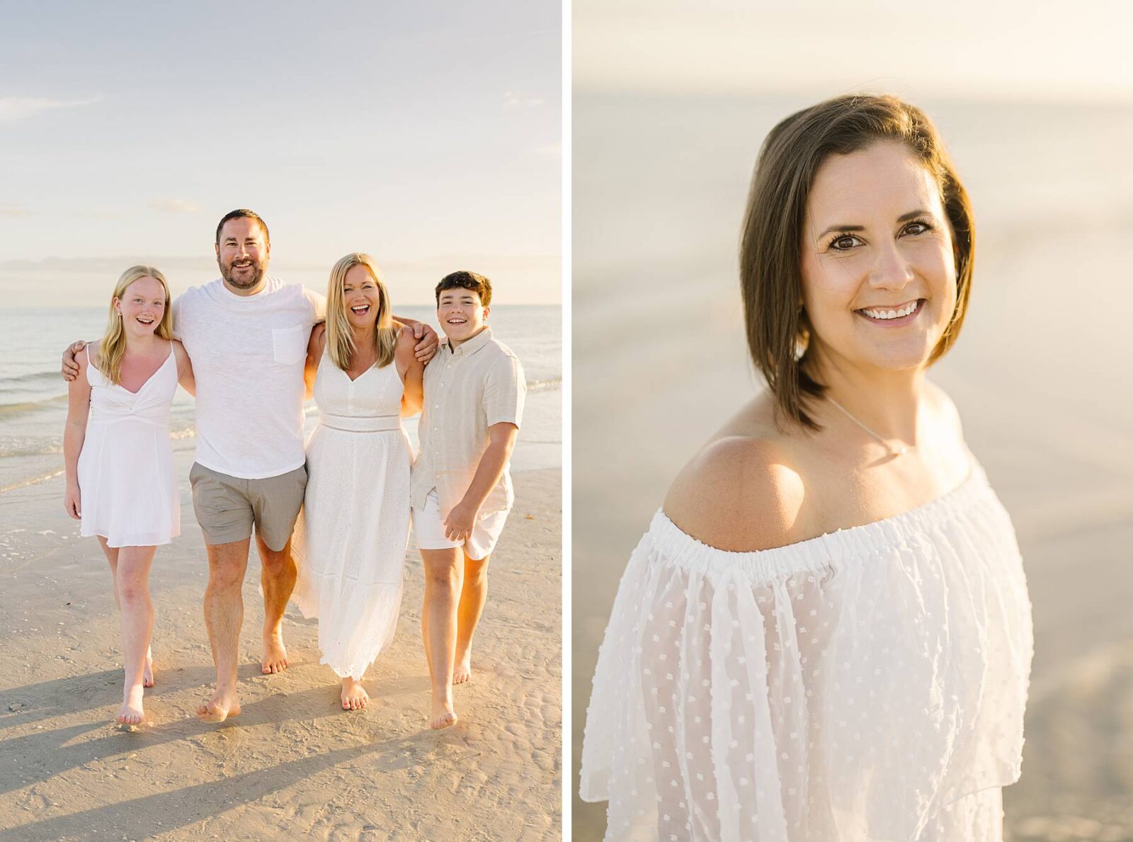 Lighthouse Beach | Sunset Family Portrait Session ...